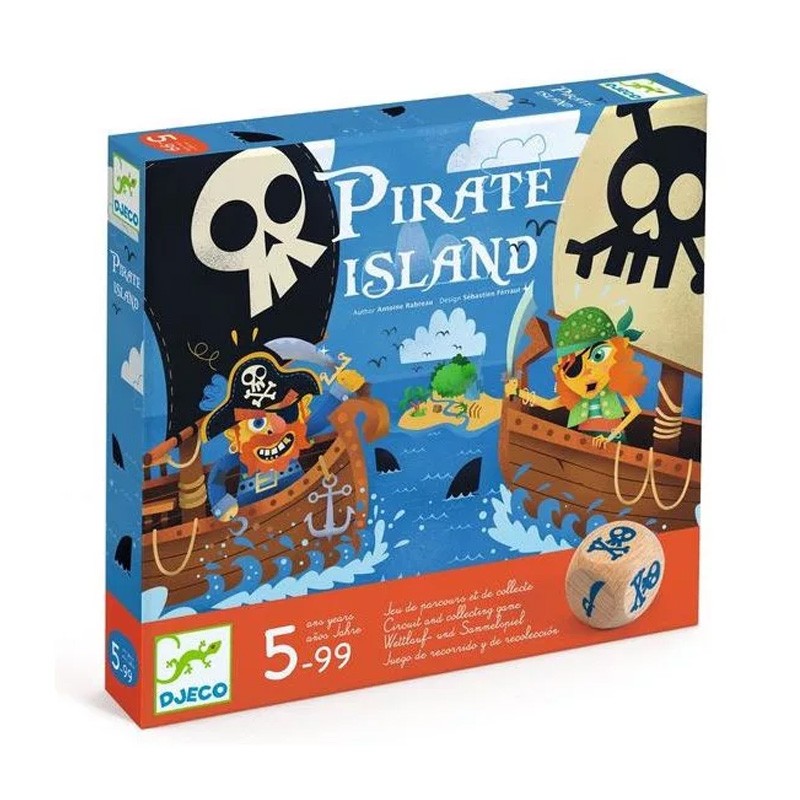 Pirate Island - Djeco - Un jeu Djeco - Boutique BCD JEUX